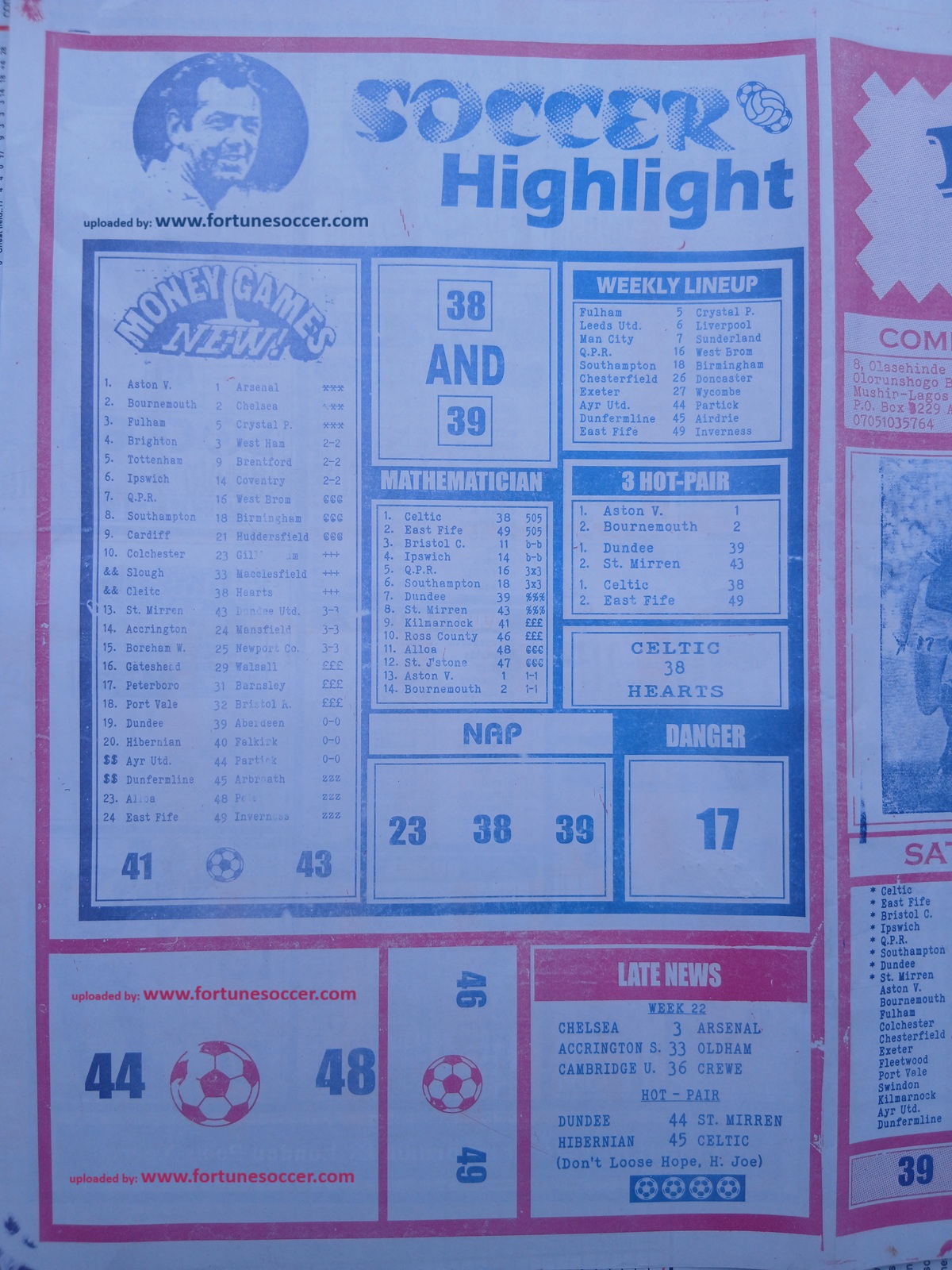 Week 23 Pool Paper 2025: Winstar, Happy Joe, Temple of Draws