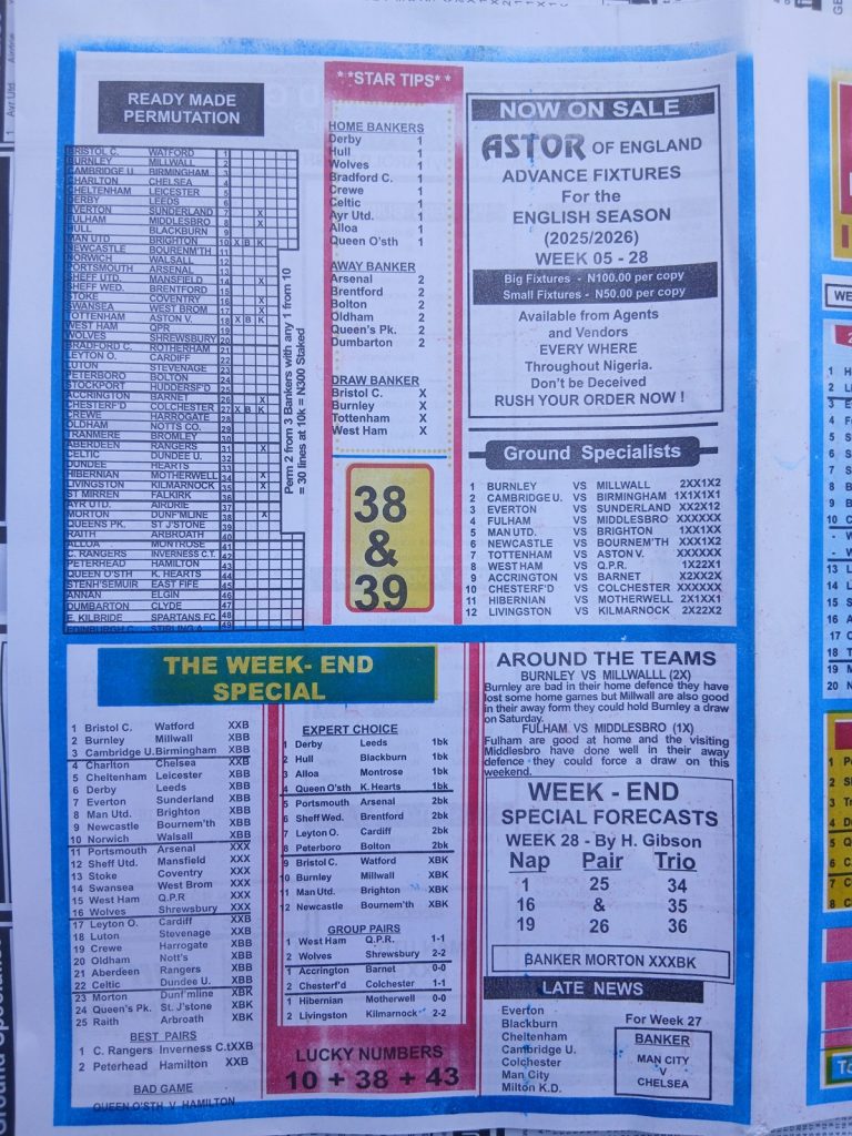 Week 28 Pool Paper 2026: Winstar, Happy Joe, Temple of Draws
