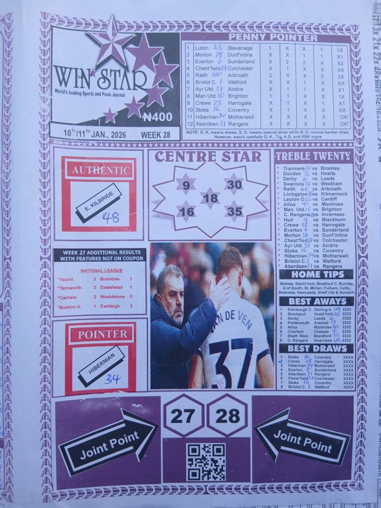 Week 28 Pool Paper 2026: Winstar, Happy Joe, Temple of Draws