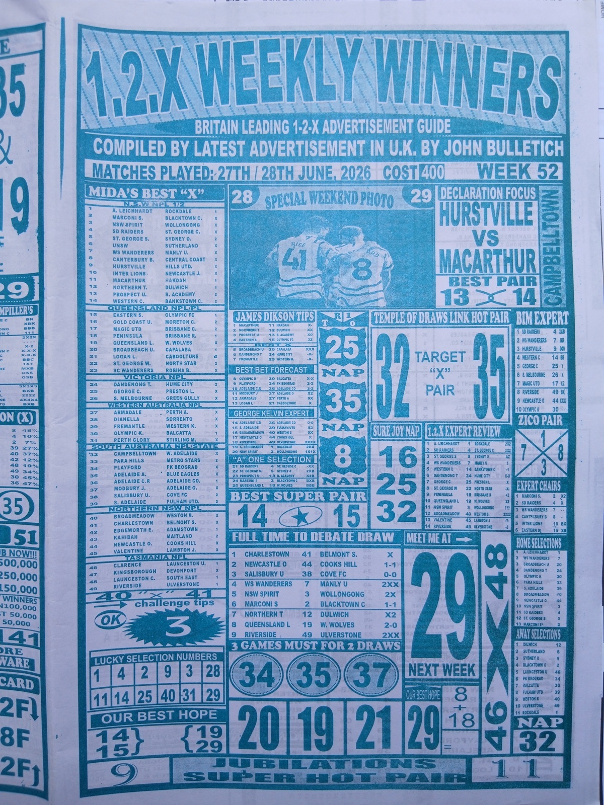 Week 52 Late News Paper Today, Way to Wealth, Weekly Winners